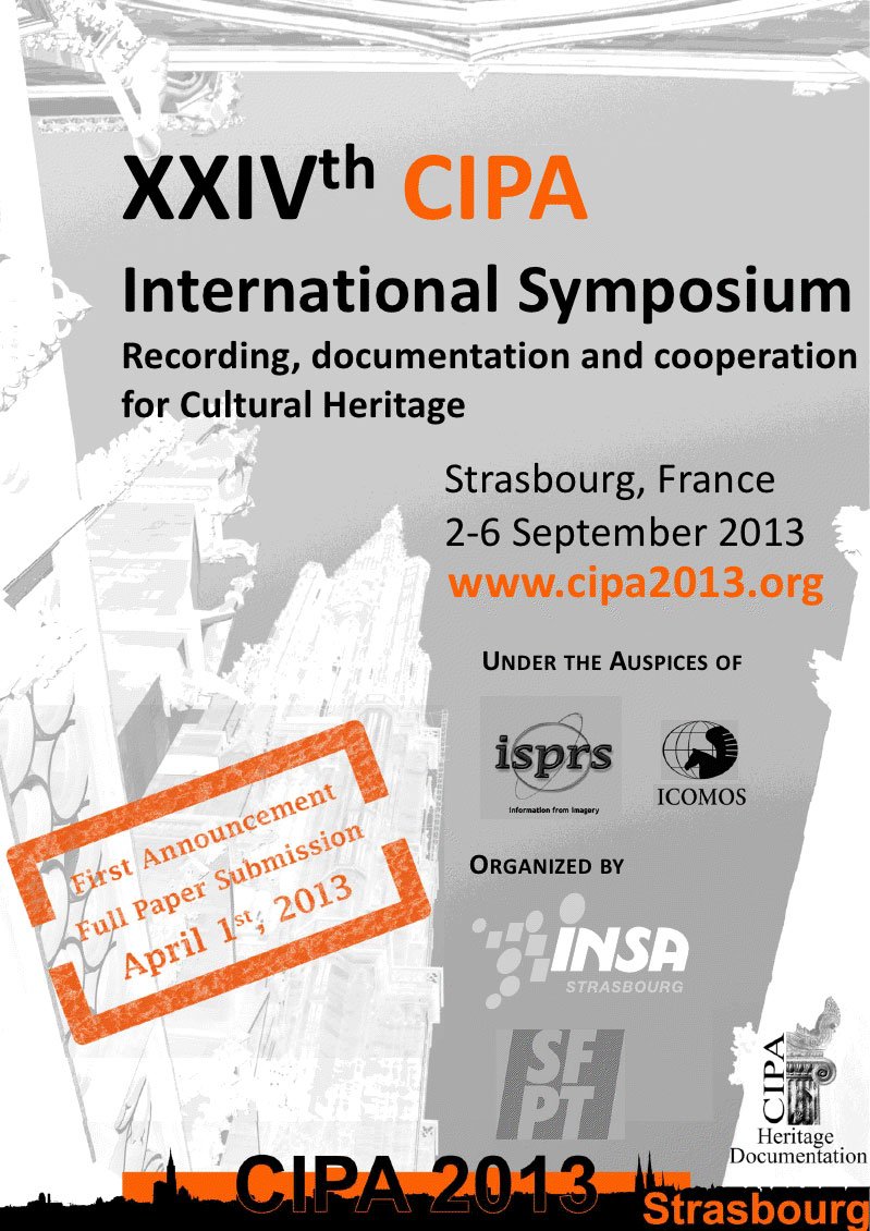 XXIV International CIPA Symposium 2013 | Digital meets Culture