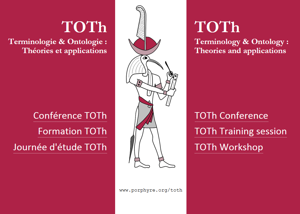 TOTH 2013 – Terminology & Ontology: Theories and applications | Digital ...