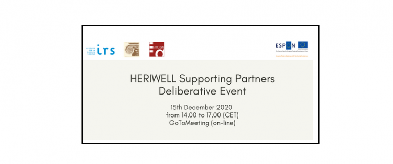 REACH project invited to join the HERIWELL supporting partners ...