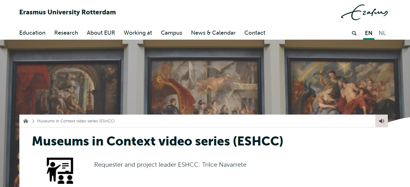 CitizenHeritage as part of students activities at Erasmus University ...