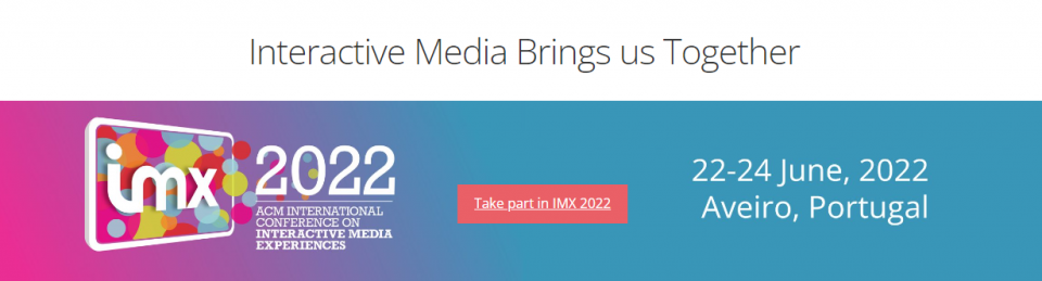 Academic dissemination of WEAVE at the IMX conference | Digital meets ...