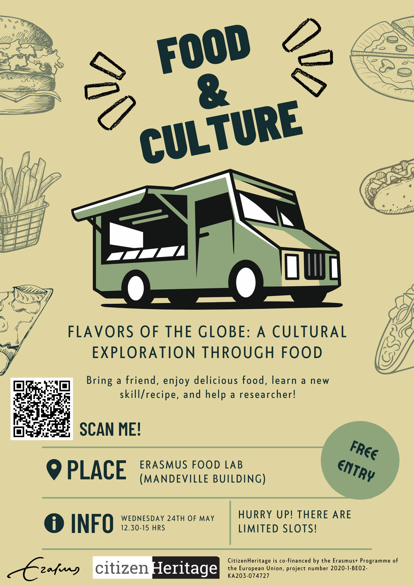 CitizenHeritage event ‘Flavors of the Globe: A Cultural Exploration ...
