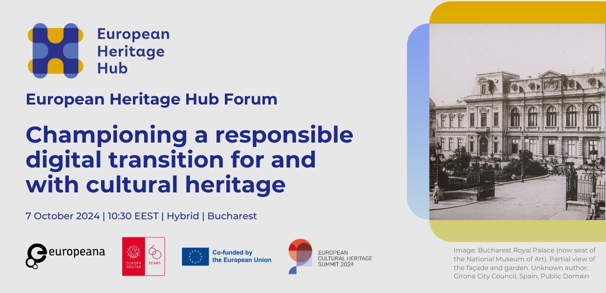 EUreka3D at European Heritage Hub Forum in Bucharest | Digital meets ...