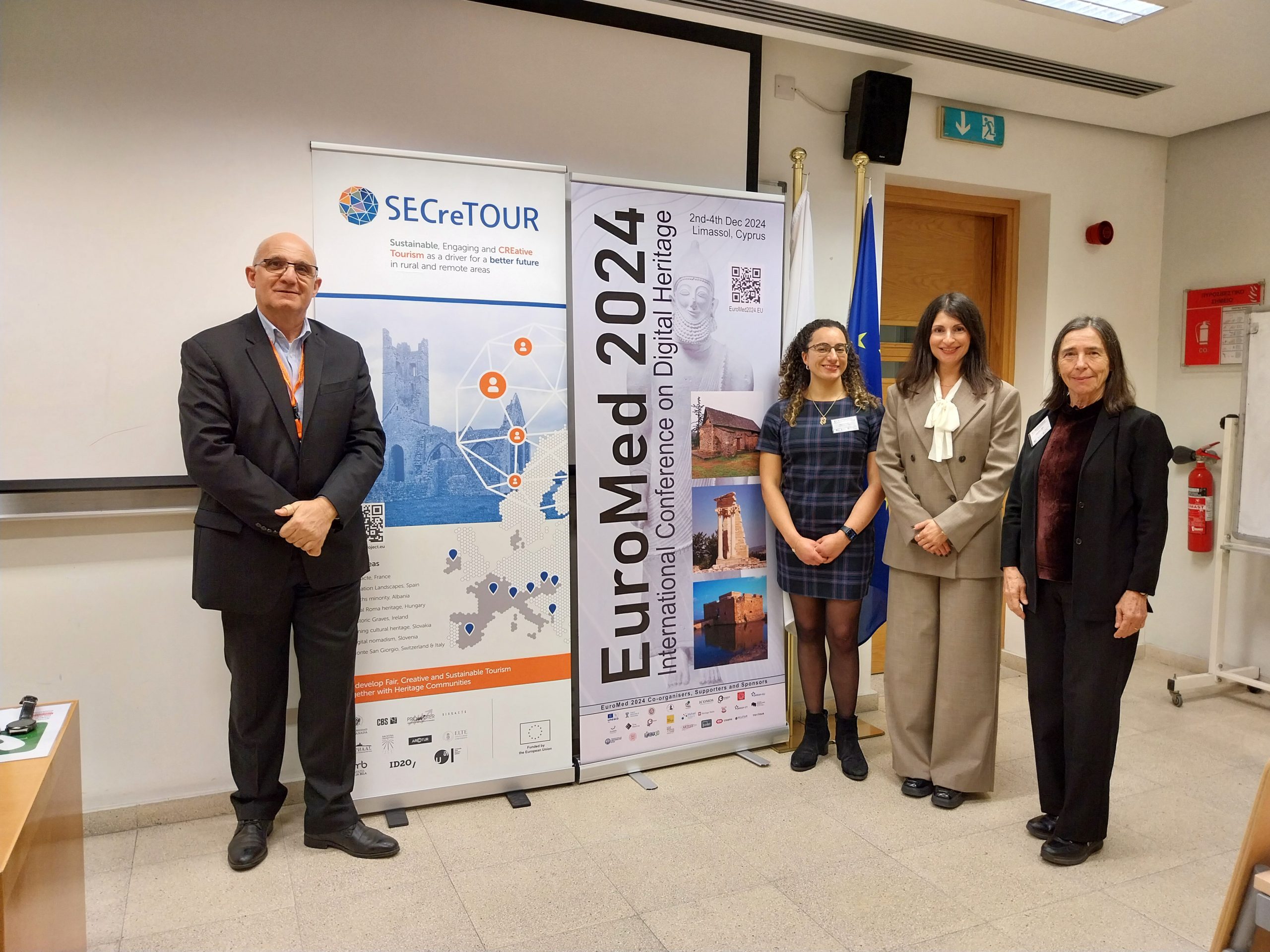 EUreka3D dissemination at EuroMed 2024 conference | Digital meets Culture