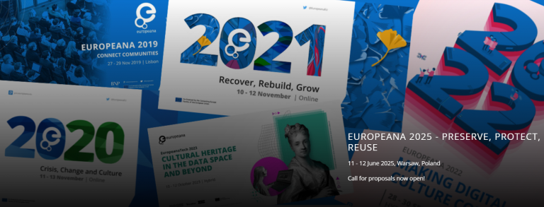 Europeana 2025 – Preserve, Protect, Reuse conference | Digital meets ...